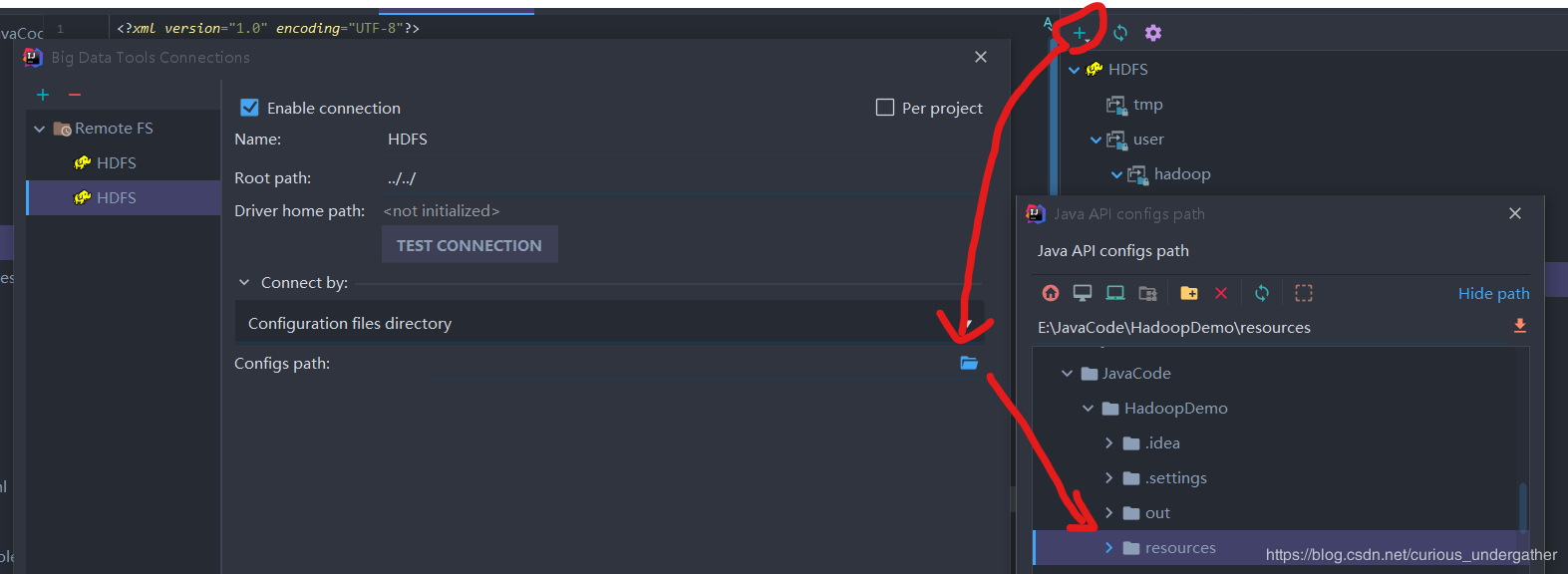Hadoop虚拟机配置与IDEA远程调试配置_idea 集群运行 (null) entry in command string: null chm-CSDN博客