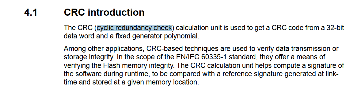 STM32学习笔记- CRC calculation unit_crc calculation unit stm32-CSDN博客