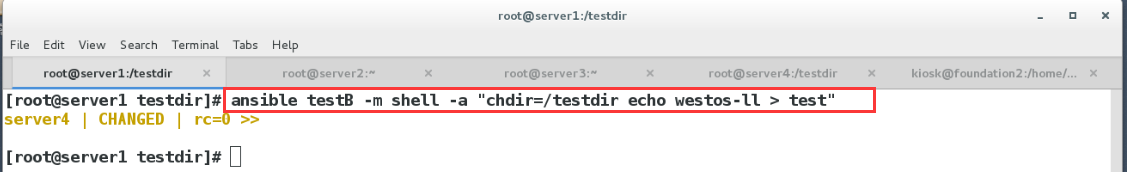 Ansible command shell script ansible Win shell Win command 