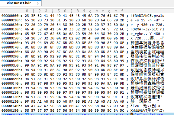 HDR图像文件格式之Radiance RGBE详细解析-CSDN博客