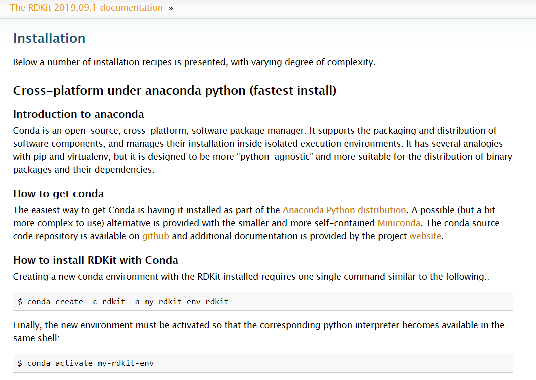 那些年踩过的坑（一）——安装Rdkit的曲折之路_rdkit安裝失敗-CSDN博客