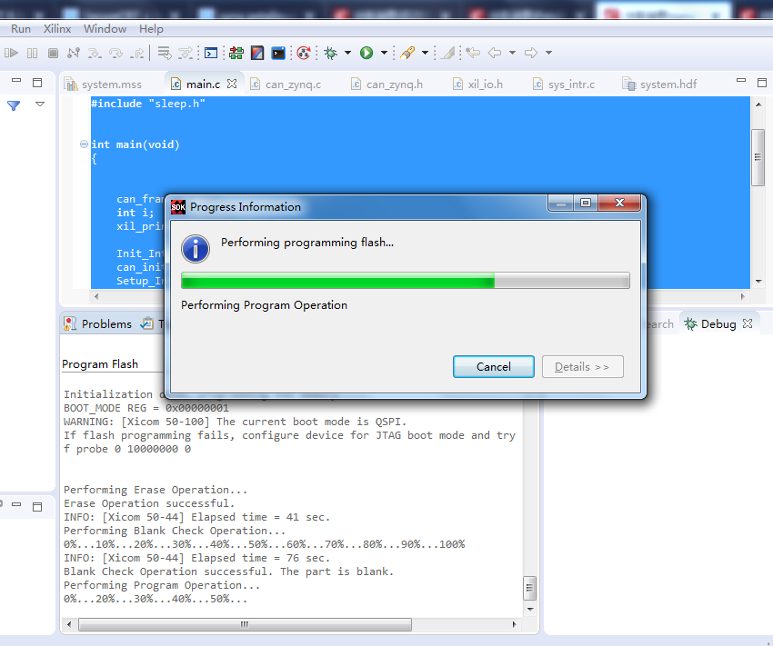 ZYNQ petalinux系统启动文件固化到FLASH-CSDN博客