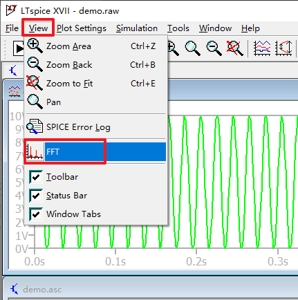 LTspice基础教程-019.FFT分析_ltspice fft-CSDN博客
