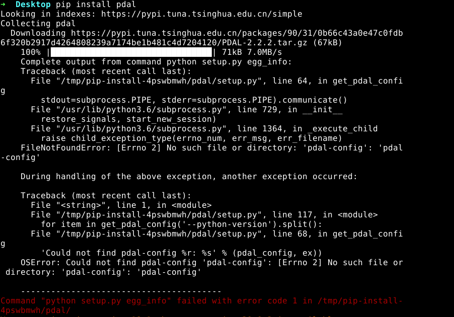 pdal python3 使用pip 安装问题（ubuntu）_python安装pdal报错-CSDN博客