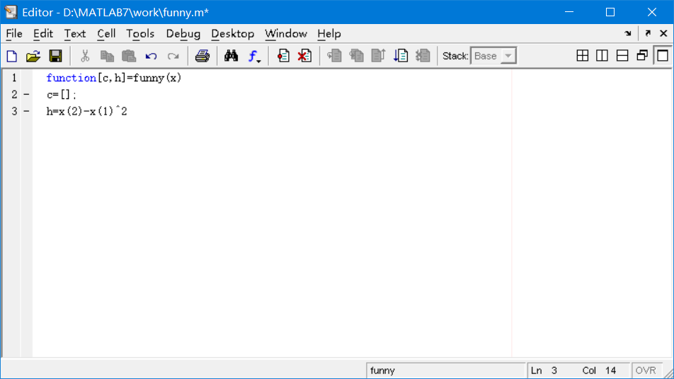 [MATLAB]非线性方程求解与函数极值计算(fsolve fminunc fzero fminsearch)_求三次函数的极值 matlab-CSDN博客