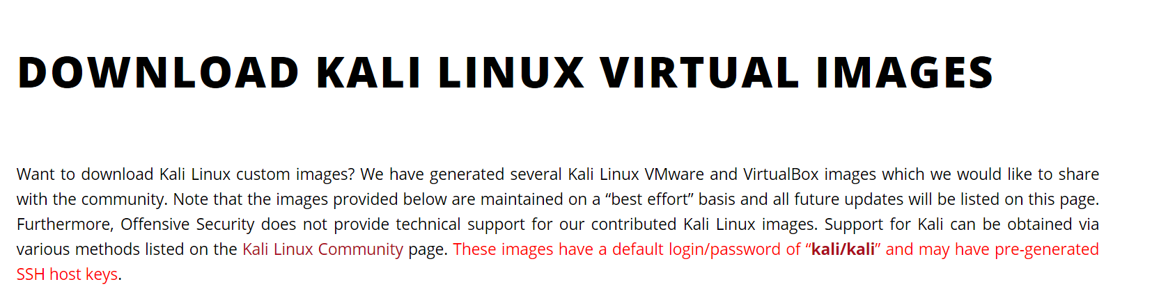 Kali Linux VMware下载与安装_如何下载kali vmware往期版本-CSDN博客