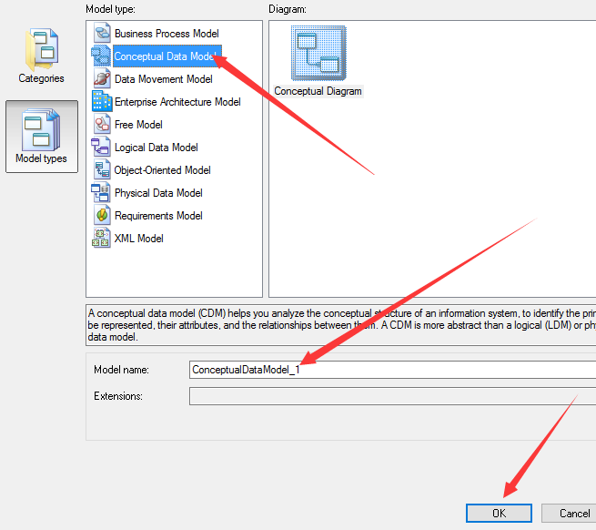 PowerDesigner 入门使用教程_powerdesigner使用教程-CSDN博客