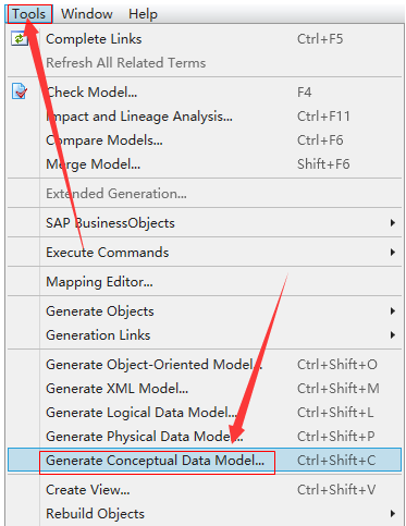 PowerDesigner 入门使用教程_powerdesigner使用教程-CSDN博客