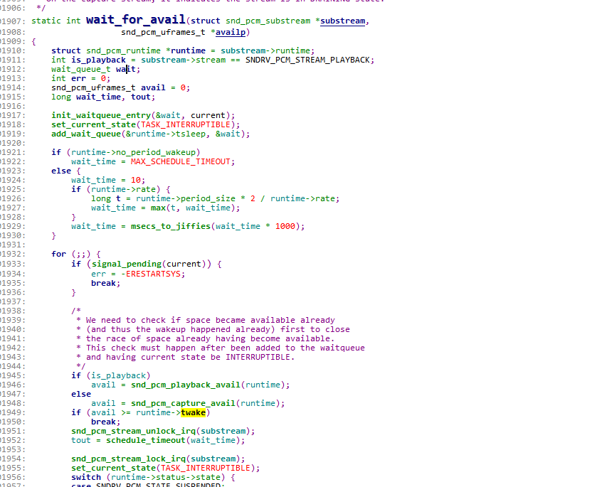 ALSA driver--pcm_read和pcm_write的阻塞问题_alsa音频驱动之pcm write数据传递过程-CSDN博客