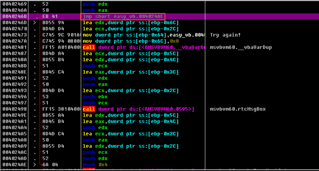 Bugku——Easy_vb详解_easy vb_1匹黑马的博客-CSDN博客