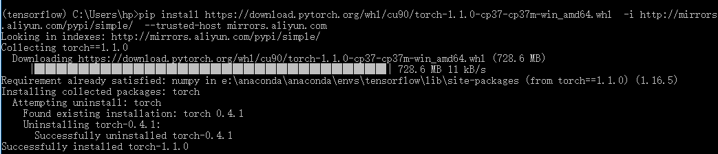 安装gpu版本pytorch教程（避坑）torch Gpu Aliyun Mirrors Csdn博客 