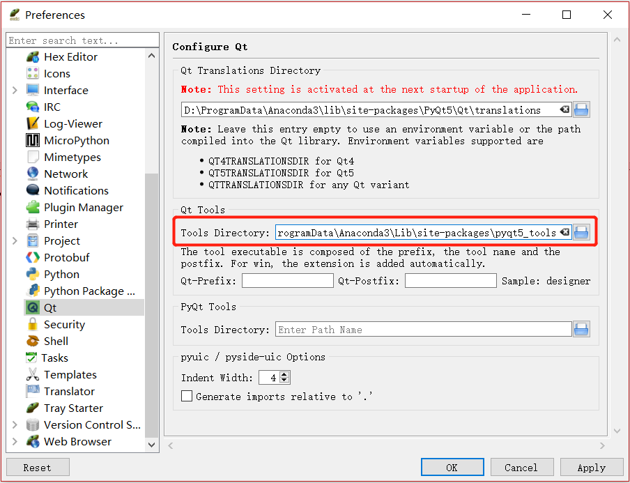 Anaconda3+PyQt5+Eric6+PyCharm 安装配置教程（Win10）_eric6 20.3-CSDN博客