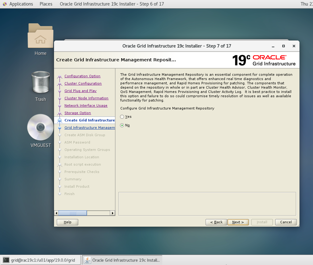Oracle19c RAC for Centos7.6安装手册_oracle 19c rac for centos7.6 安装手册-CSDN博客