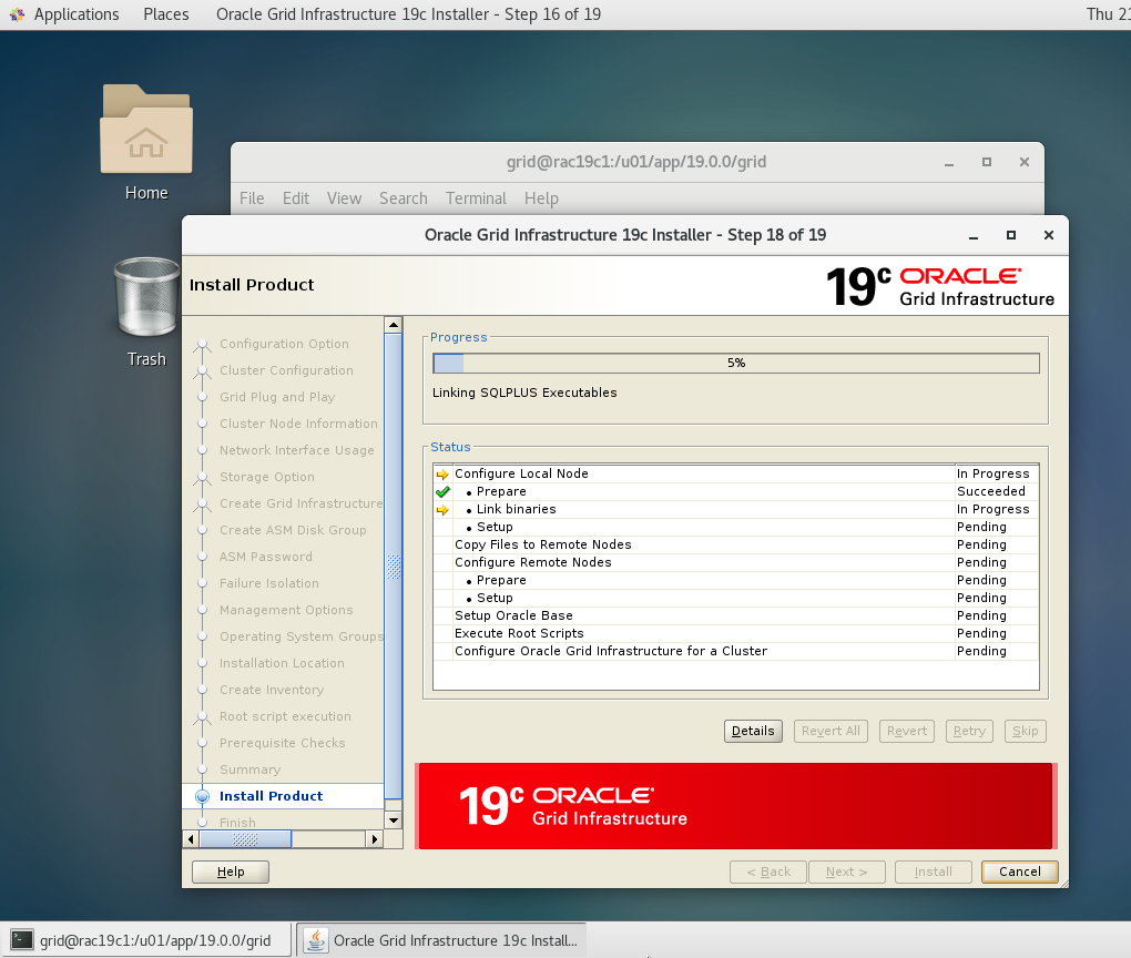 Oracle19c RAC for Centos7.6安装手册_oracle 19c rac for centos7.6 安装手册-CSDN博客