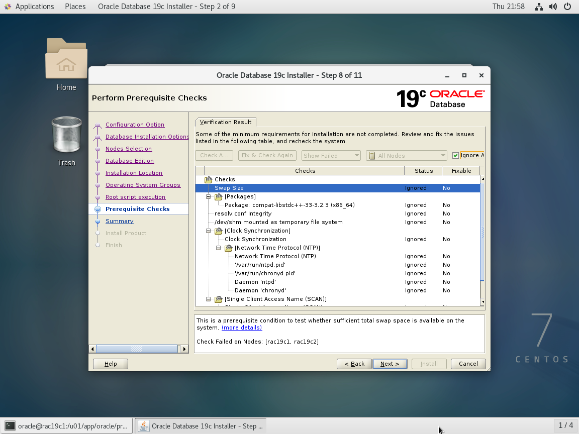 Oracle19c RAC for Centos7.6安装手册_oracle 19c rac for centos7.6 安装手册-CSDN博客