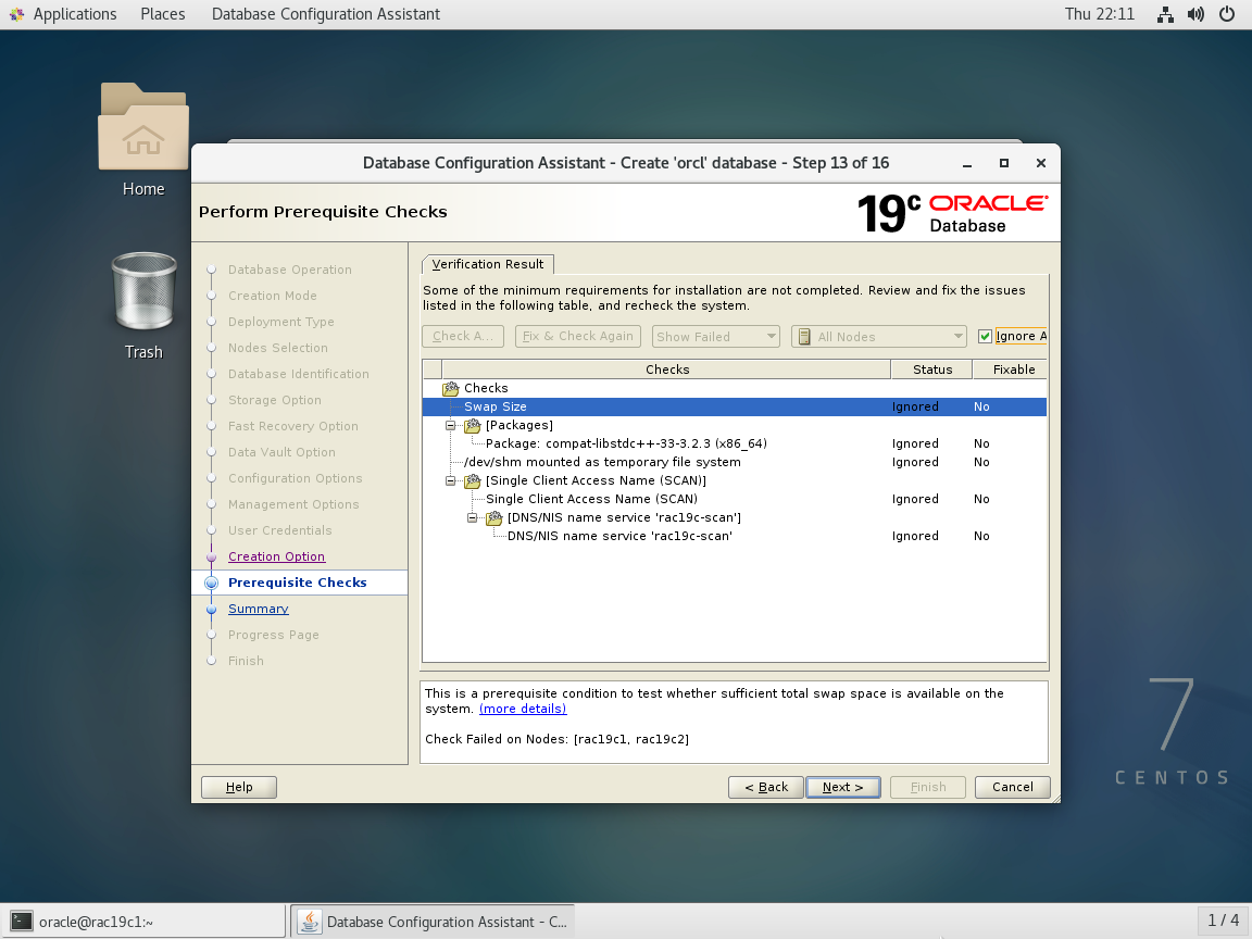 Oracle19c RAC for Centos7.6安装手册_oracle 19c rac for centos7.6 安装手册-CSDN博客