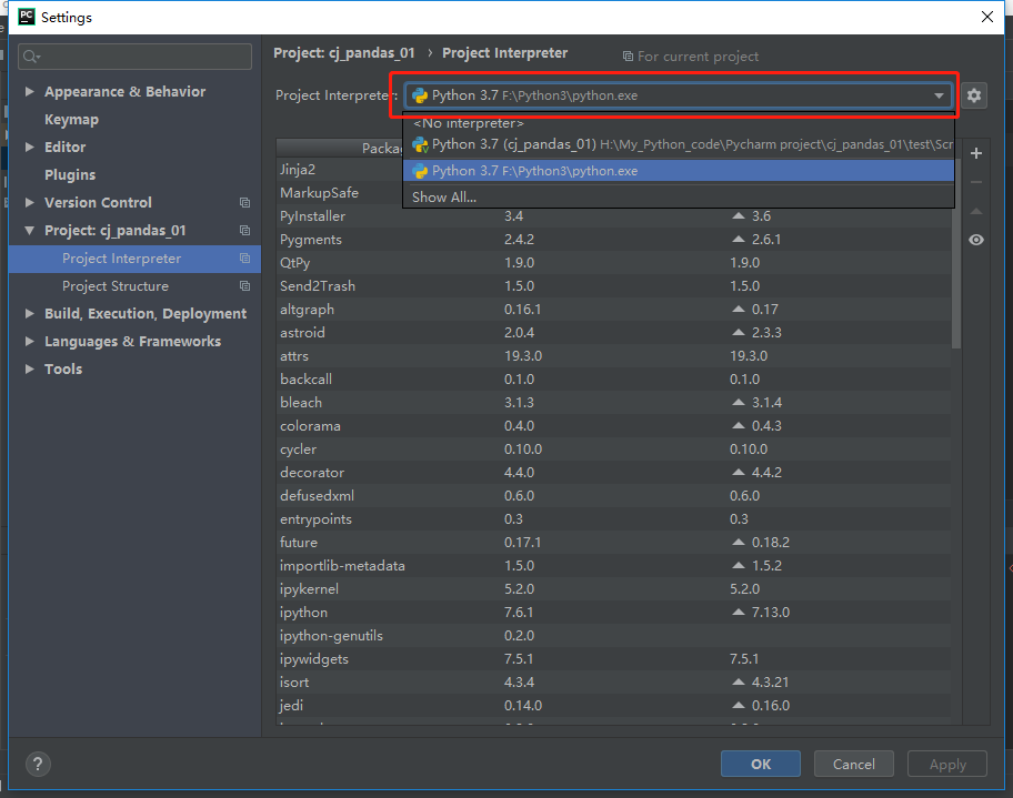 pyCharm 如何使用通过CMD pip install 方式安装的依赖包_=pycharm如何使用通过cmd+pip+install方式 ...