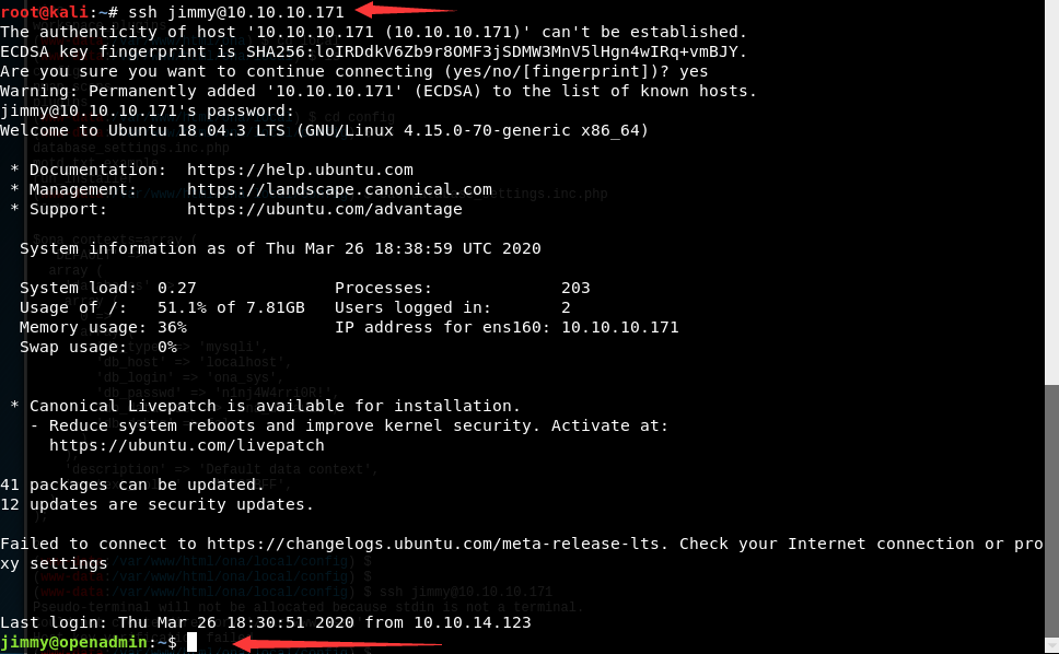 [网络安全自学篇] 六十三.hack the box渗透之OpenAdmin题目及蚁剑管理员提权（四）_shell_杨秀璋的专栏-CSDN博客