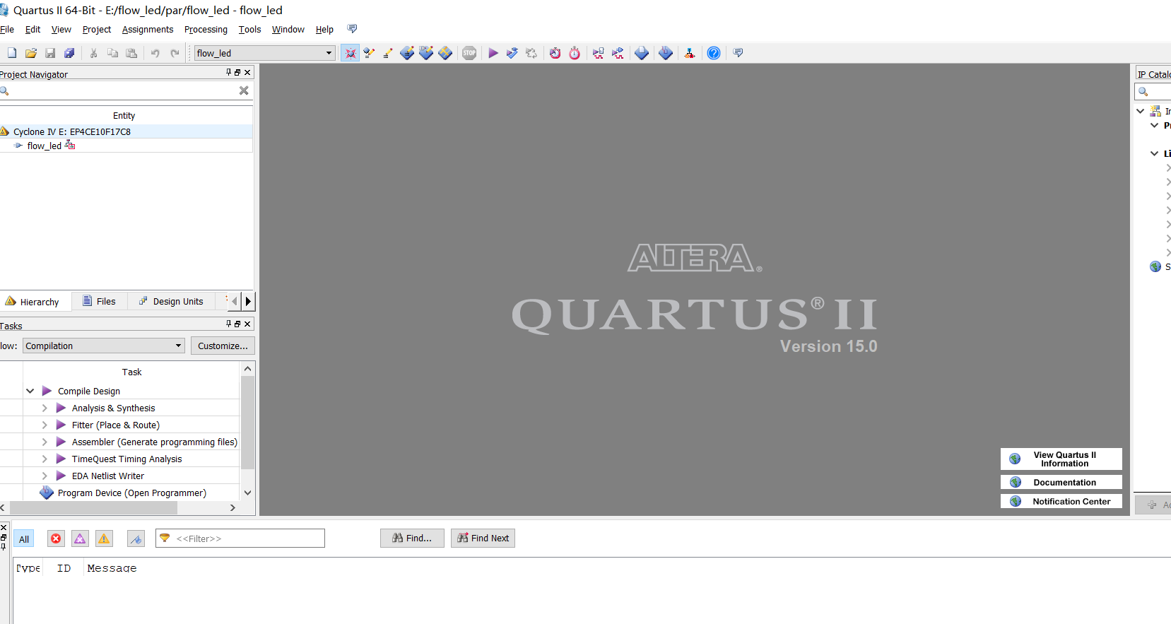 【FPGA学习笔记】Quartus II软件的使用：新建工程、设计输入、设计综合、编译下载以及usb-blaster驱动的安装_usbblaster驱动安装-CSDN博客