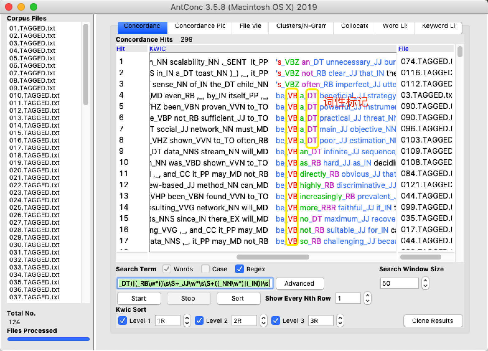 常用正则表达式匹配Antconc英文句式搭配_antconc正则表达式-CSDN博客