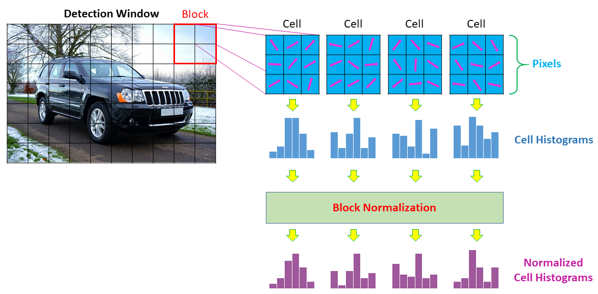 图像特征：方向梯度直方图 HOG_图像的梯度方向直方图特征地图-CSDN博客