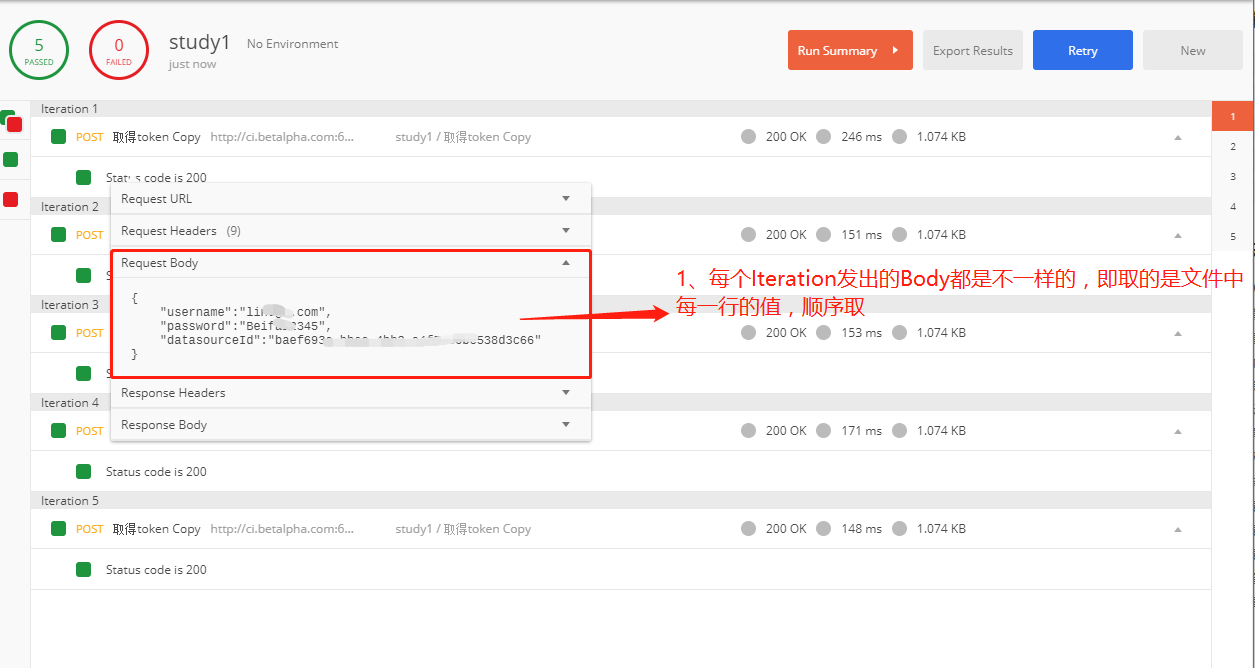 Postman从CSV文件中读入数据当做参数，以post请求为例_如何把csv中的数据读取为参数-CSDN博客