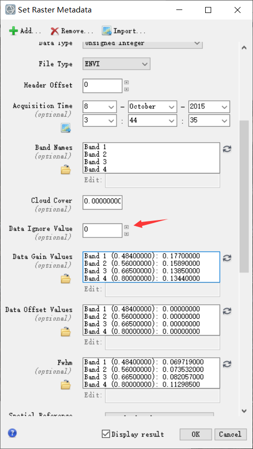 ENVI入门系列教程---一、数据预处理---2.2 编辑图像头文件_envi预处理_胡侃有料的博客-CSDN博客