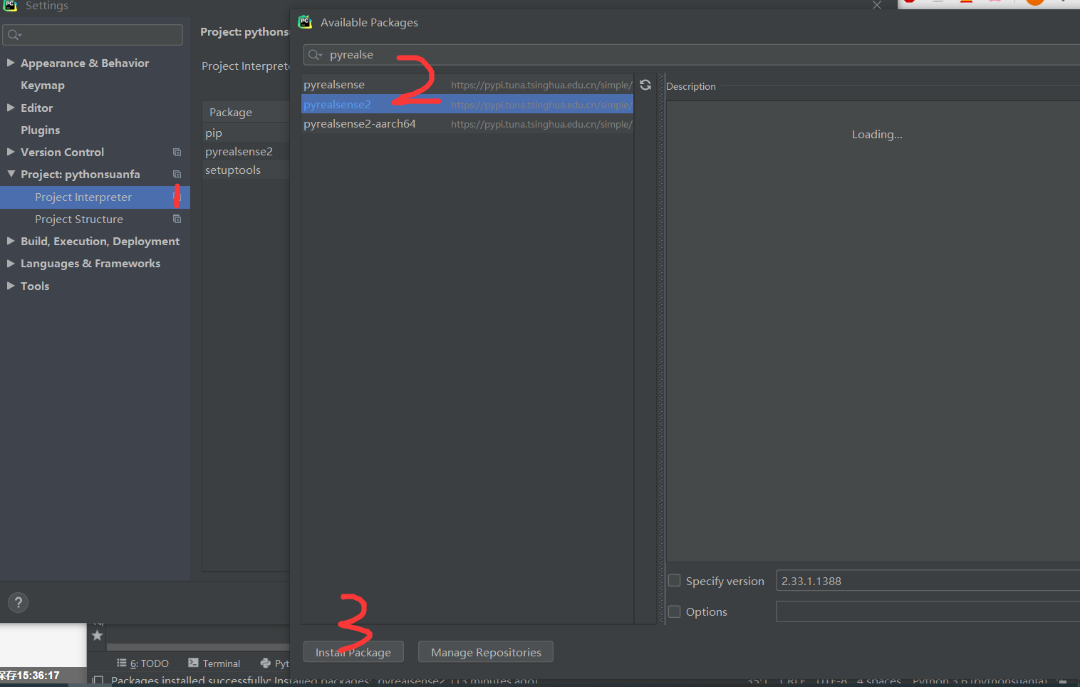 Windows 下pyrealsense2的安装_anacondap yrealsense2-CSDN博客