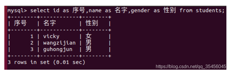 Sql中给字段、表起别名的关键字as的使用方法sql语句查出的字段另外指定名字 Csdn博客