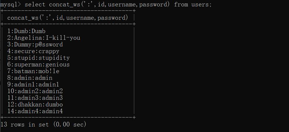 group_concat()与concat()以及concat_ws()之间的区别_groupconcat和concat-CSDN博客