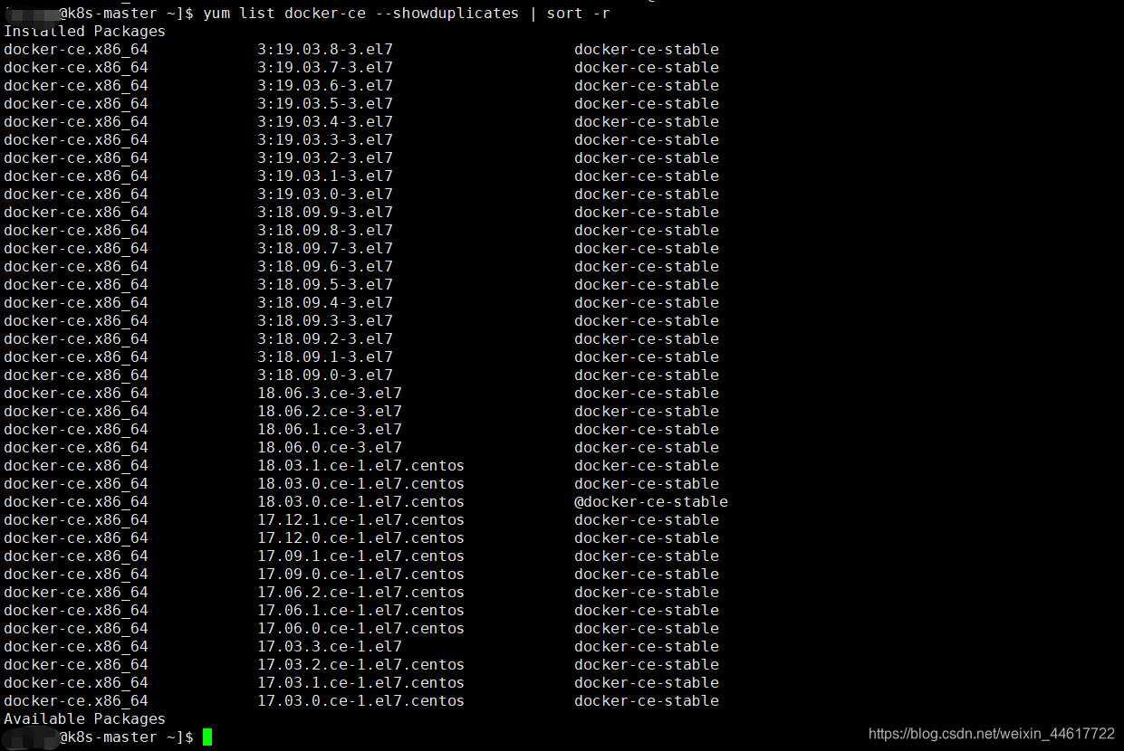 Linux安装指定版本的docker Linux Docker安装指定版本 Csdn博客