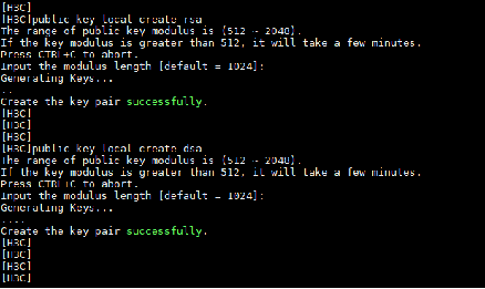 H3C交换机配置SSH_v5版本ssh端口-CSDN博客