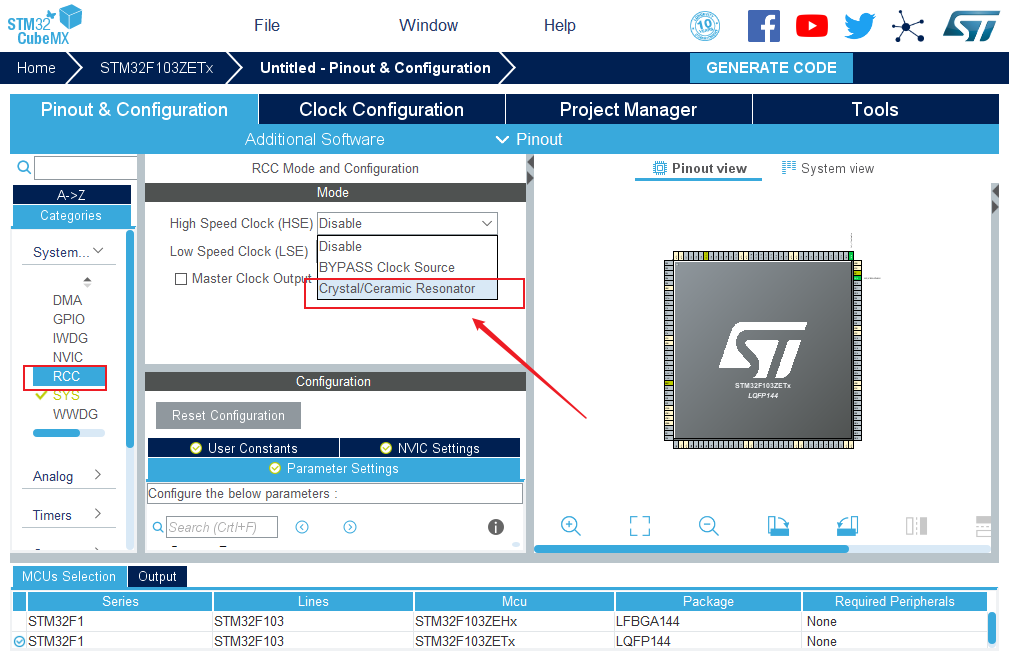 使用STM32CubMx创建一个简单工程_cubmx更改工程名称-CSDN博客