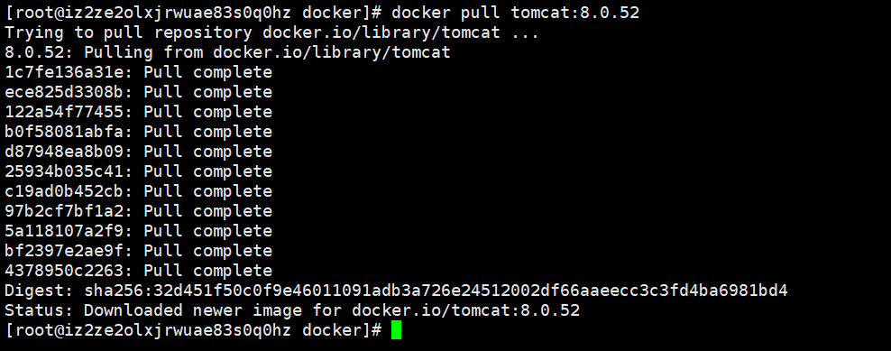 Docker拉取tomcat镜像启动tomcat的容器_windows的tomcat的dockercompose镜像tomcat 8.0.52-CSDN博客