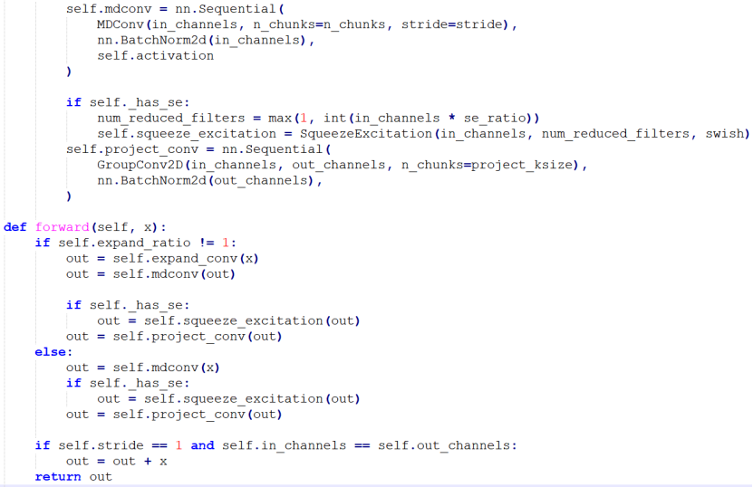 MixNet(含pytorch代码解析及相关轻量级模型对比)-CSDN博客