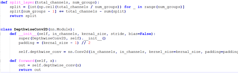MixNet(含pytorch代码解析及相关轻量级模型对比)-CSDN博客