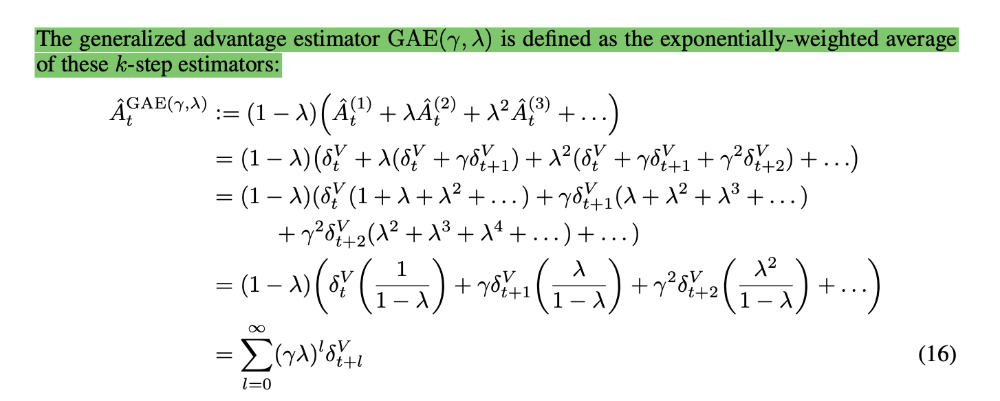 论文笔记 General Advantage Estimation（GAE）-CSDN博客