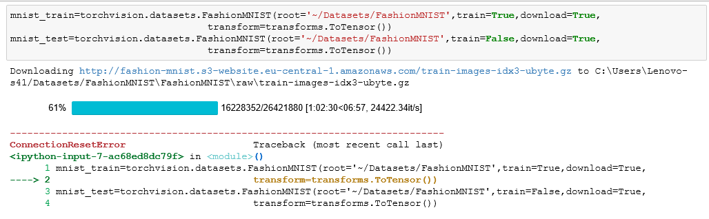 深度学习-如何下载以及导入Datasets数据集_如何导入datasets模块的数据集-CSDN博客