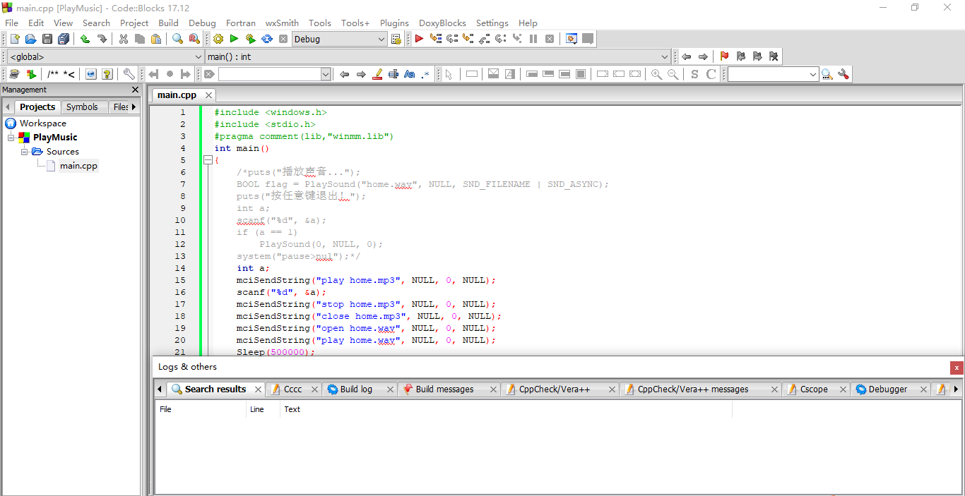 用C语言实现控制台播放音乐的功能_codeblocks有mcisendstring这个函数吗-CSDN博客