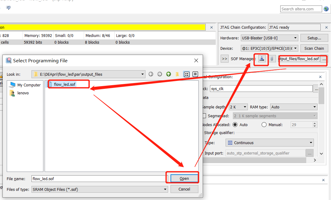 【FPGA学习笔记】SignalTap II软件的使用_fpga信号采样深度-CSDN博客