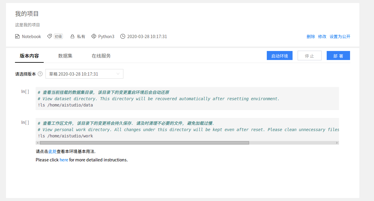 AI Studio PyTorch 环境配置_aistudio 使用pytorch-CSDN博客