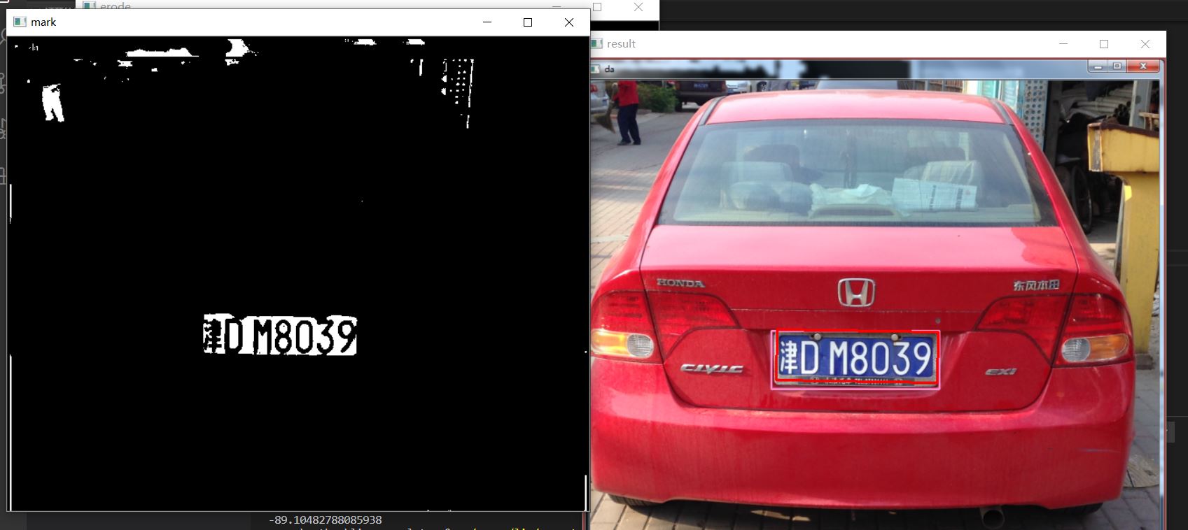 Python Opencv图像处理之基于hsv、面积、角度的车牌定位（1）python Opencv2 工牌定位 Csdn博客