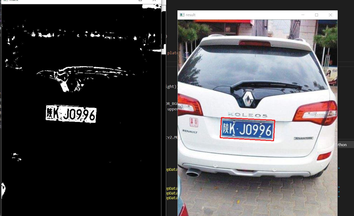 Python Opencv图像处理之基于hsv、面积、角度的车牌定位（1）python Opencv2 工牌定位 Csdn博客 8503
