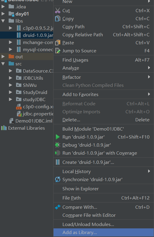 使用Druid创建Mysql的数据库连接对象_druid如何获取连接的mysql客户端的信息-CSDN博客