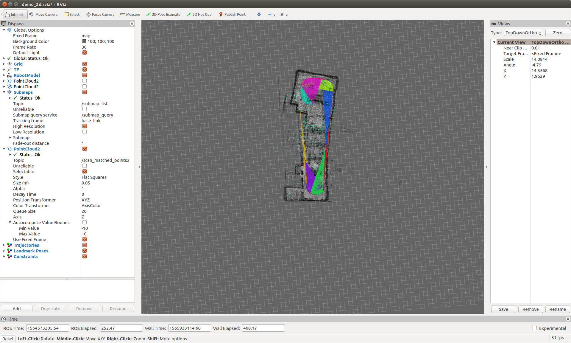 基于Cartographer的3D SLAM（Lidar+IMU）_cartographer 对imu有要求吗-CSDN博客