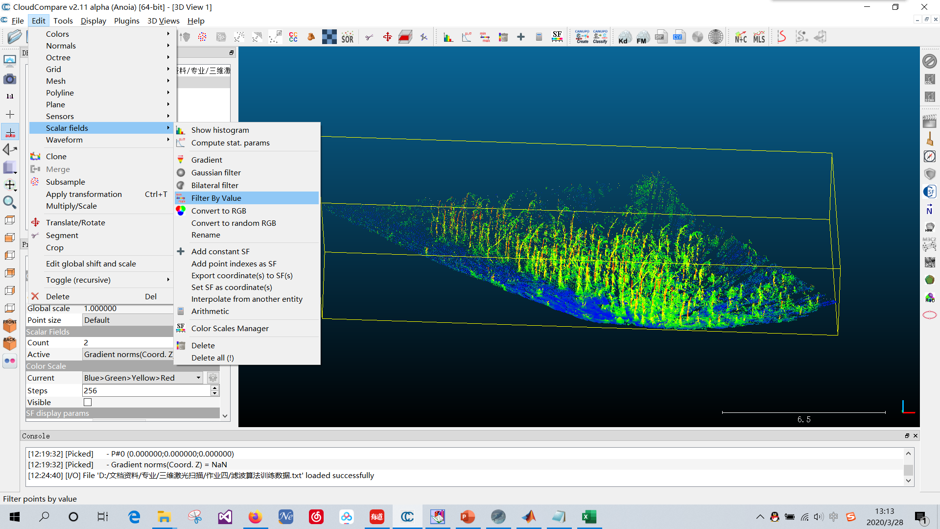 点云滤波处理(使用CloudCompare软件)-CSDN博客