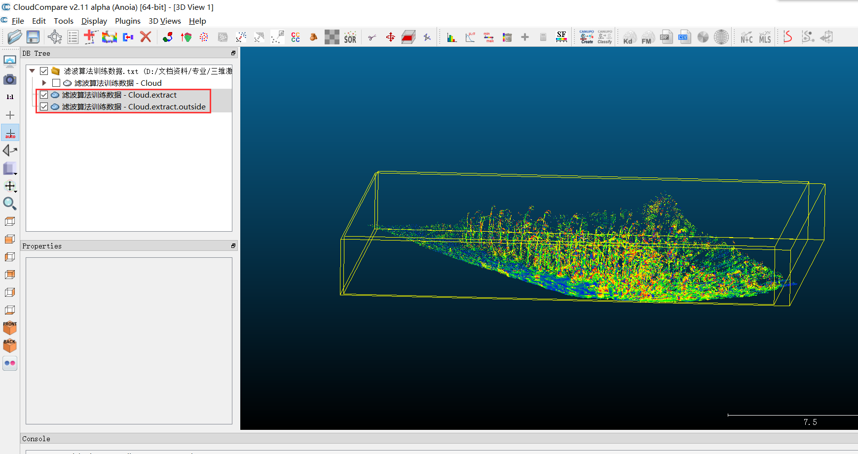点云滤波处理(使用CloudCompare软件)-CSDN博客