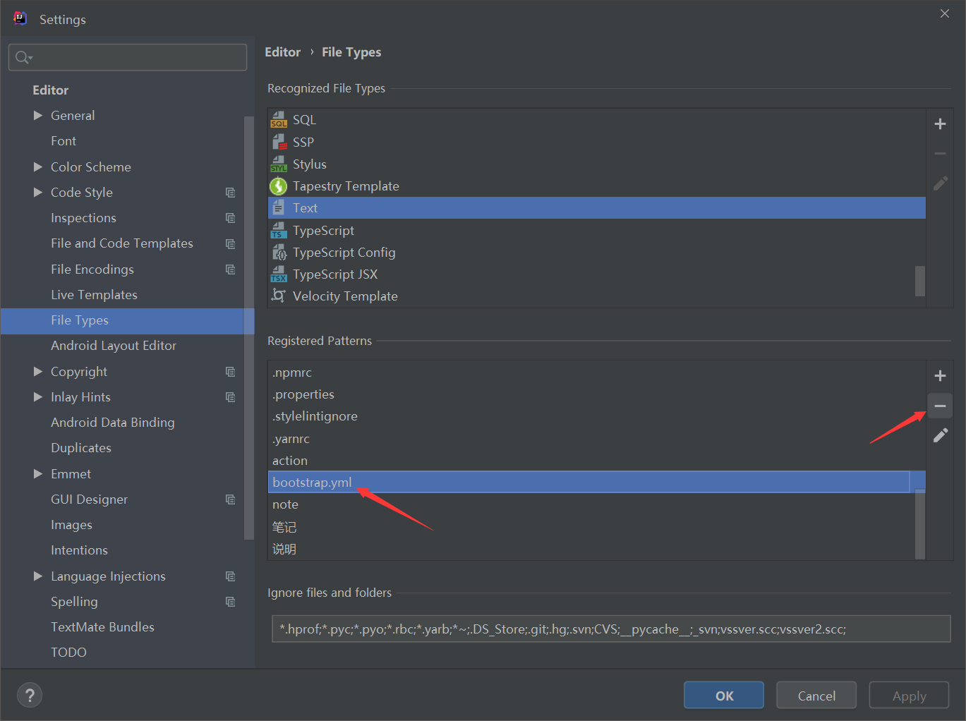 idea突然不能识别.yml文件（不能识别其他后缀名结尾的文件）解决方案_plugins supporting application.yml files found-CSDN博客