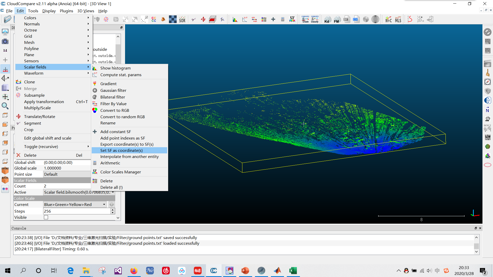 点云滤波处理(使用CloudCompare软件)-CSDN博客