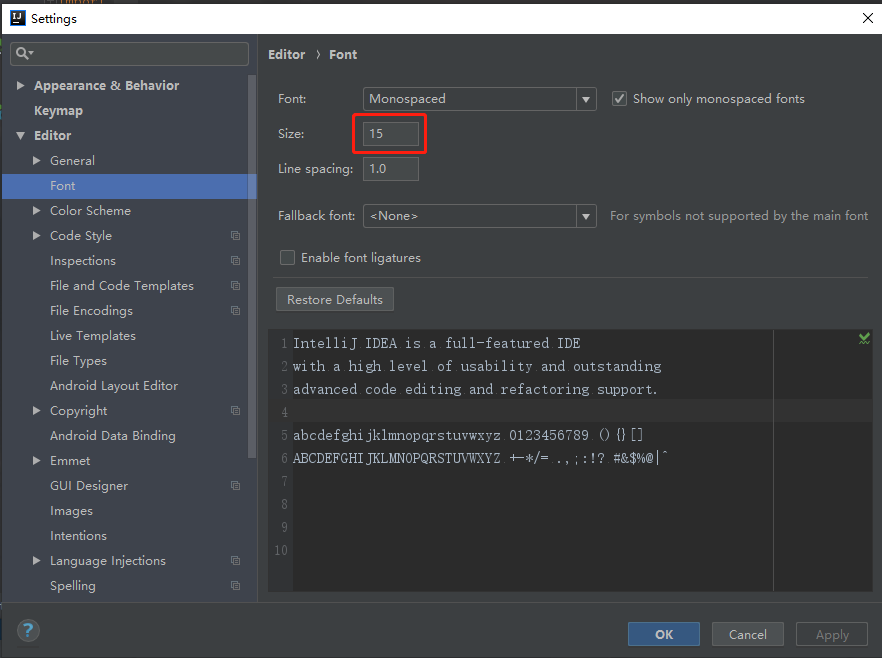 IDEA设置背景图片和字体大小_idea软件里面设置背景图片后如何调节图片大小-CSDN博客